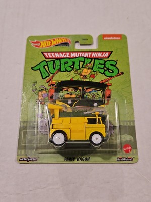Hot Wheels GJR50 Teenage Mutant Ninja Turtle Party Wagon - Yellow TMNT ...