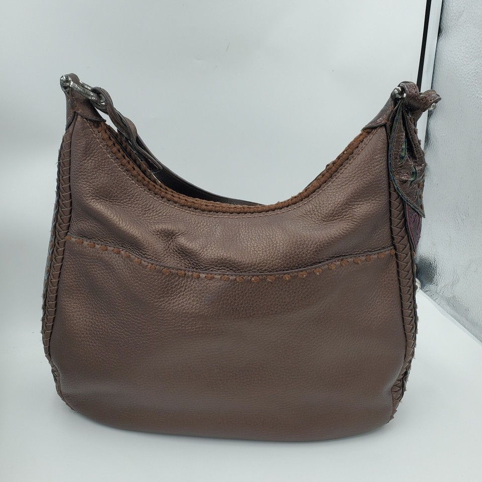 Brighton Mila Masterpiece Collection Shoulder Bag Purse 3D Flowers | eBay