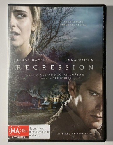 Regression (DVD 2015) VGC Region 4 Ethan Hawke Emma Watson Thriller ...