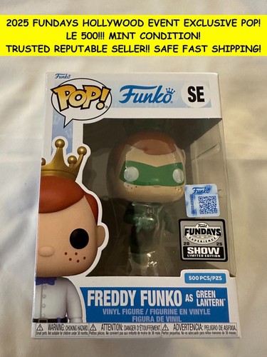 FREDDY FUNKO GREEN LANTERN DC 2025 FUNDAYS SHOW EVENT EXCLUSIVE POP ...