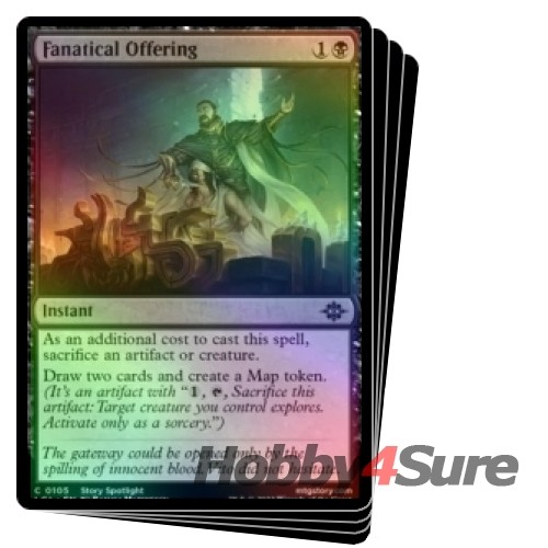Foil Fanatical Offering X4 M/NM Magic MTG The Lost Caverns Of Ixalan | eBay