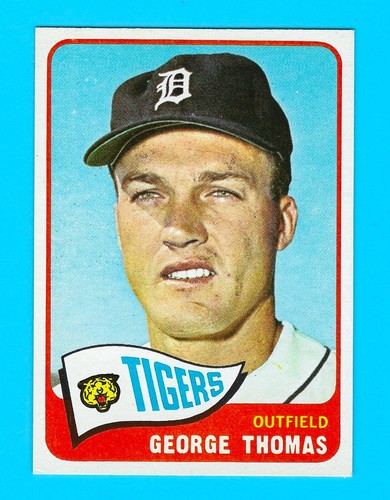 1965 Topps #83 George Thomas EX-MT - Free Shipping | eBay
