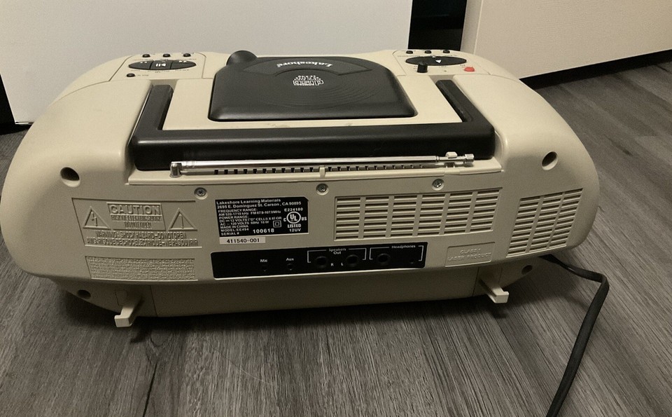Lakeshore Learning Materials Classroom CD & Single Cassette Player | eBay