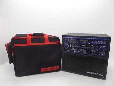 VocoPro Gig Star Multi-Format Professional Karaoke Machine W/ Carrying ...