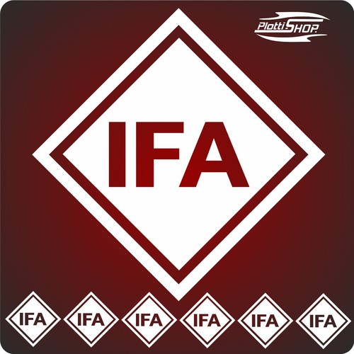 6x IFA Logo IFA KR51 TS ETZ S51 Aufkleber Oldtimer IFA S50 MZ ...