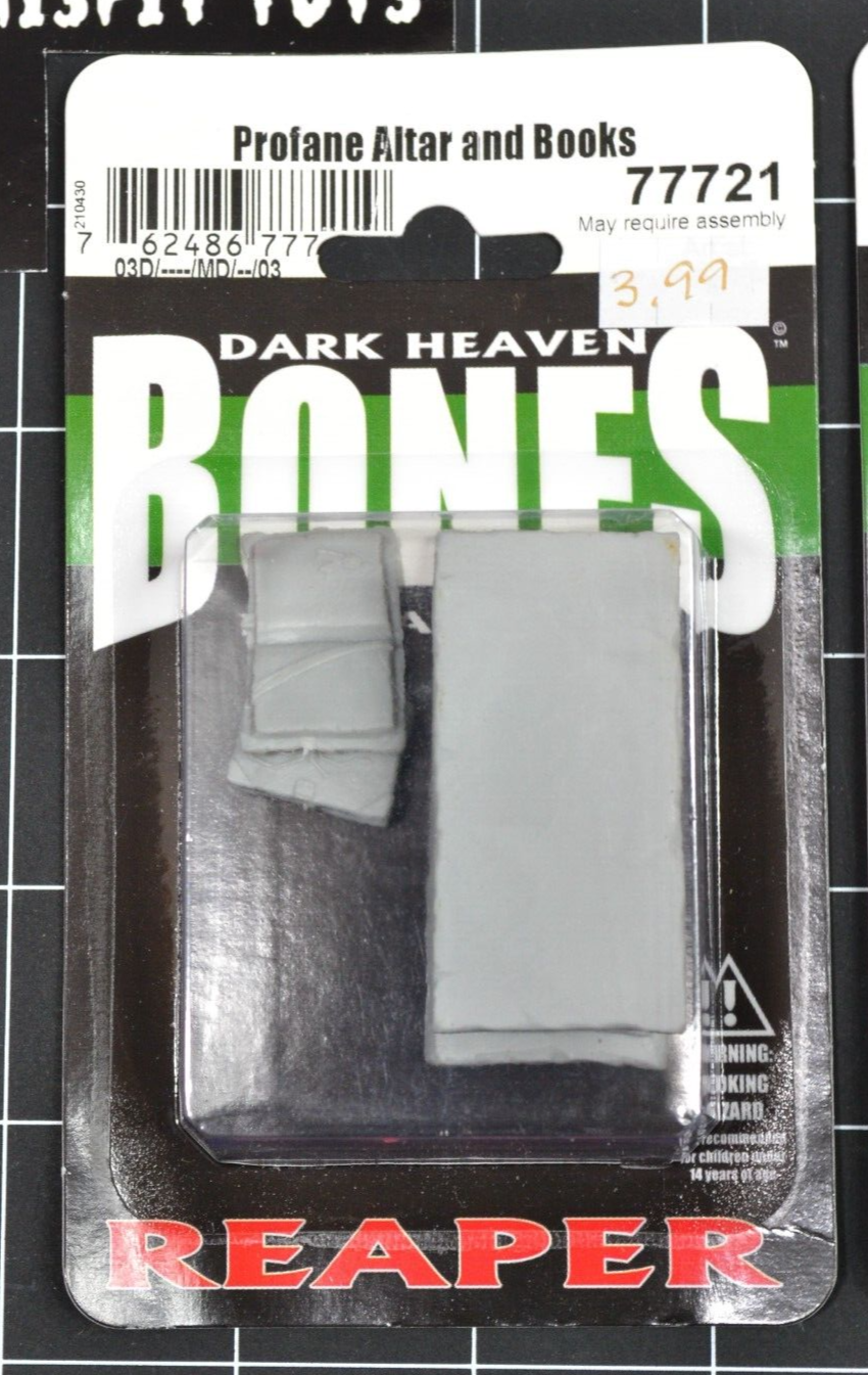 Reaper Miniatures FRIAR STONE, HUMAN MONK Dark Heaven Bones Cuddle Bone