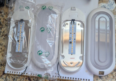 SunLink PCDS01N-008 12V 12 Diode 6W SMD LED RV Interior Dome Light ...