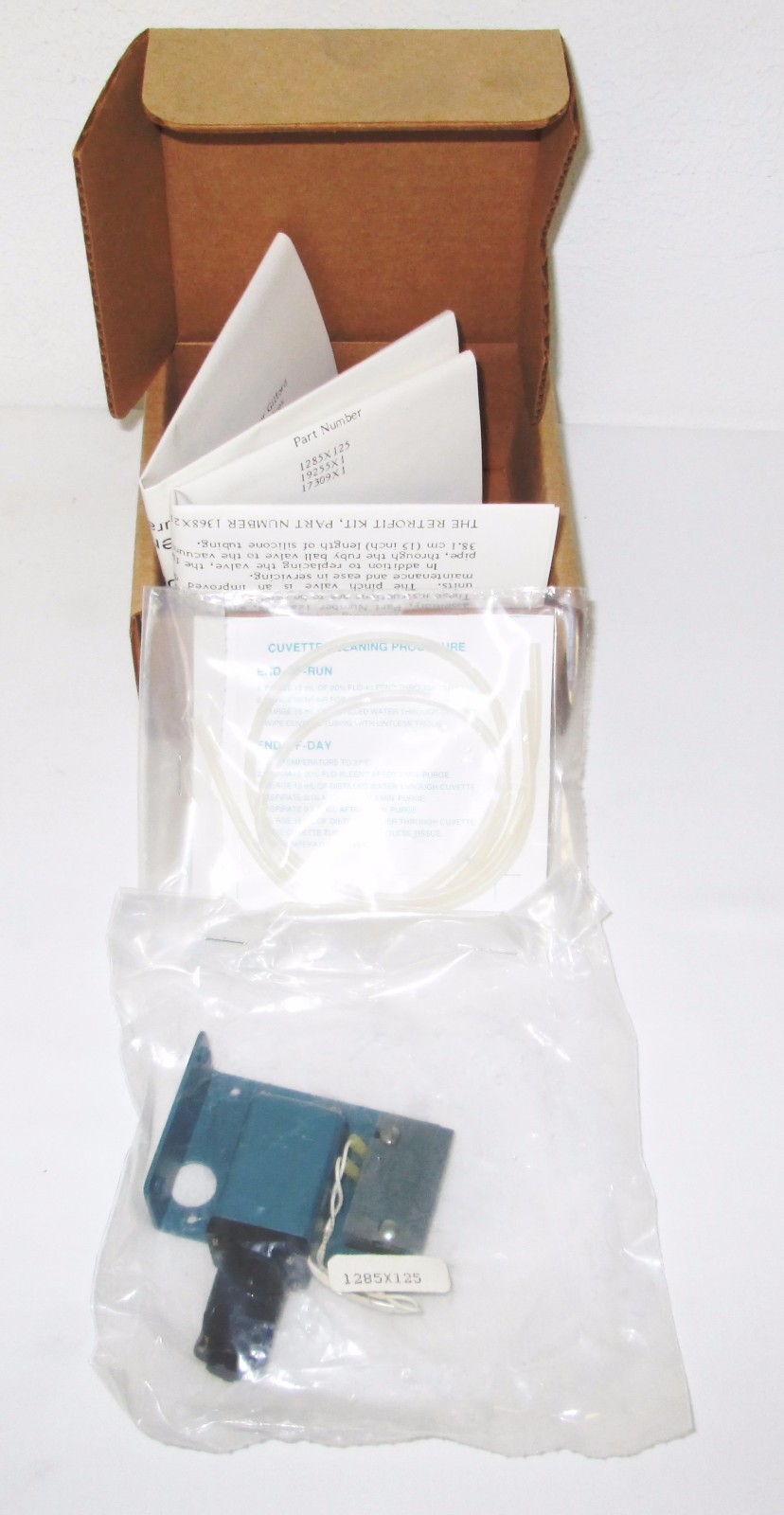 * New * Gilford Stasar Spectrophotometer 1285X125 Pinch Valve ...