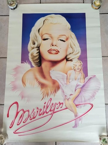 Vintage Très Belle Affiche MARILYN Monroe - Laura Rigo 68 x 98 cm ...