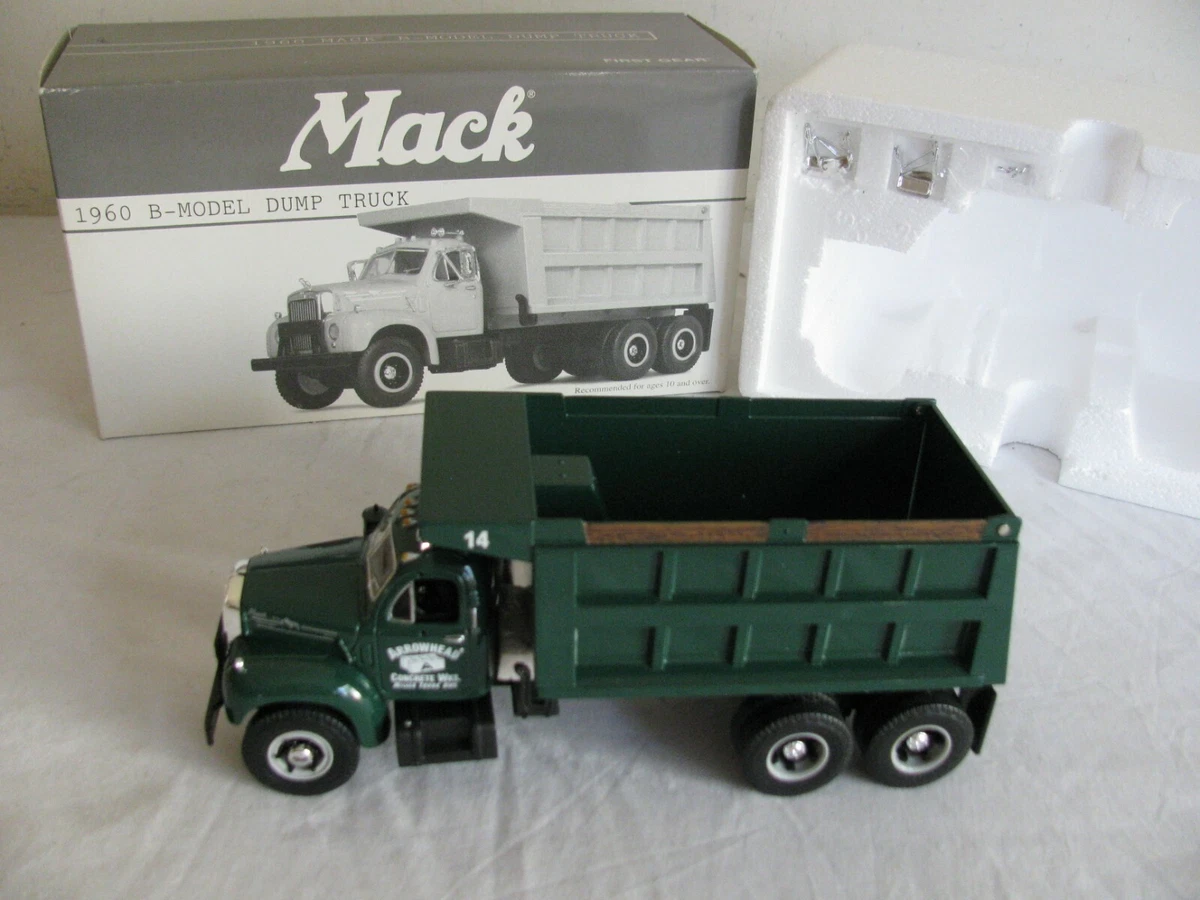 First Gear 1/34 Scale Diecast 1960 B-Model Mack Truck & Trailer E.N ...