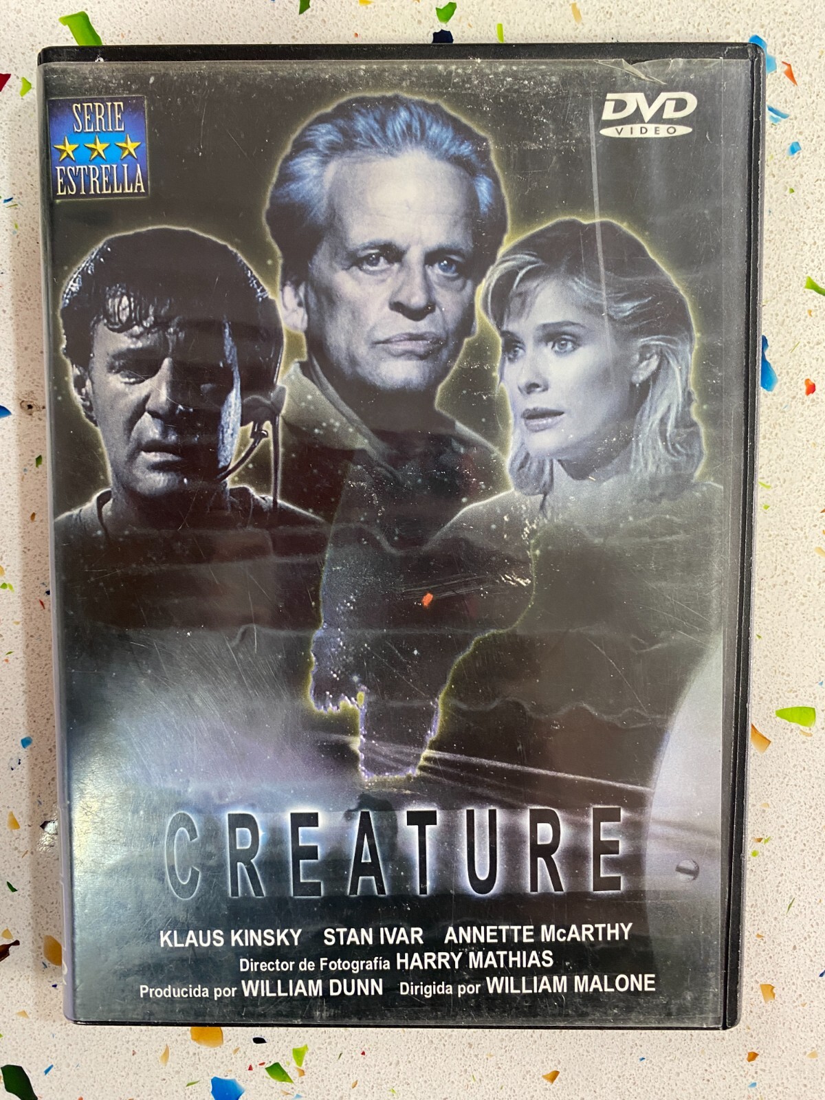 Creature DVD Klaus Kinsky Stan Ivar Annette Mcathy William Malone ...