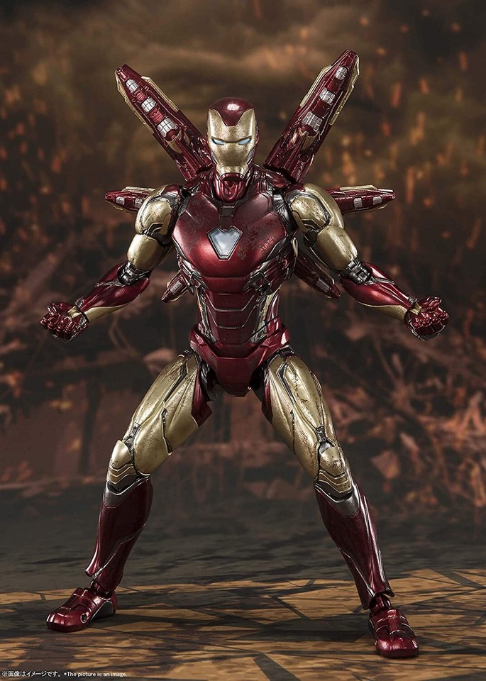 TAMASHII NATIONS S.H. Figuarts Iron Man Mk. 85 -Final Battle Ver ...