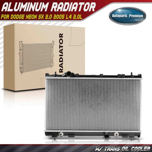 Radiator w/ Transmission Oil Cooler for Dodge Neon SX 2.0 2005 L4 2.0L ...