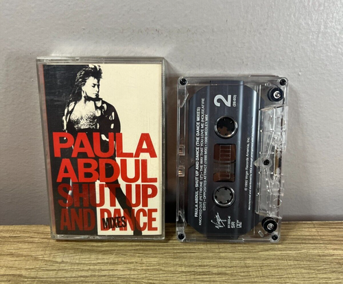 Paula Abdul - Shut Up And Dance - Cassette Tape - 1990 Virgin Records ...