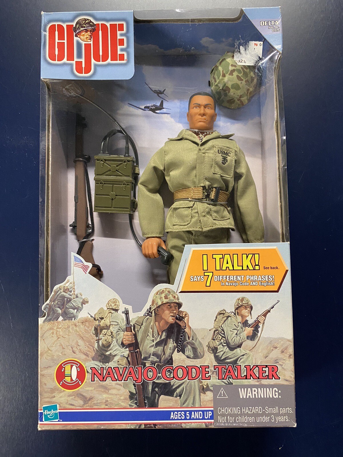 Hasbro Gi Joe 12" Talking Navajo Code Talker Action Figure for sale ...