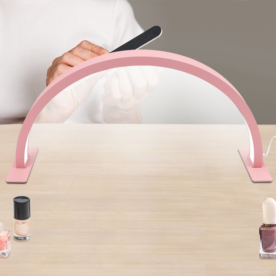 Half Moon LED Salon Light Nail Salon Make-up Styling Tattoo Special ...