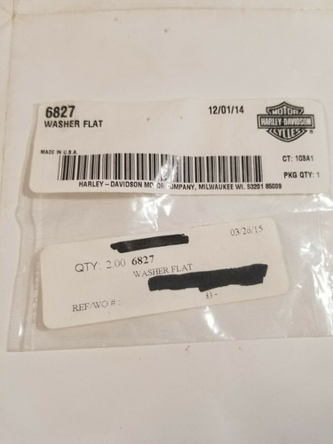 NOS Harley Davidson 6827 Flat Washer Qty 1 | eBay
