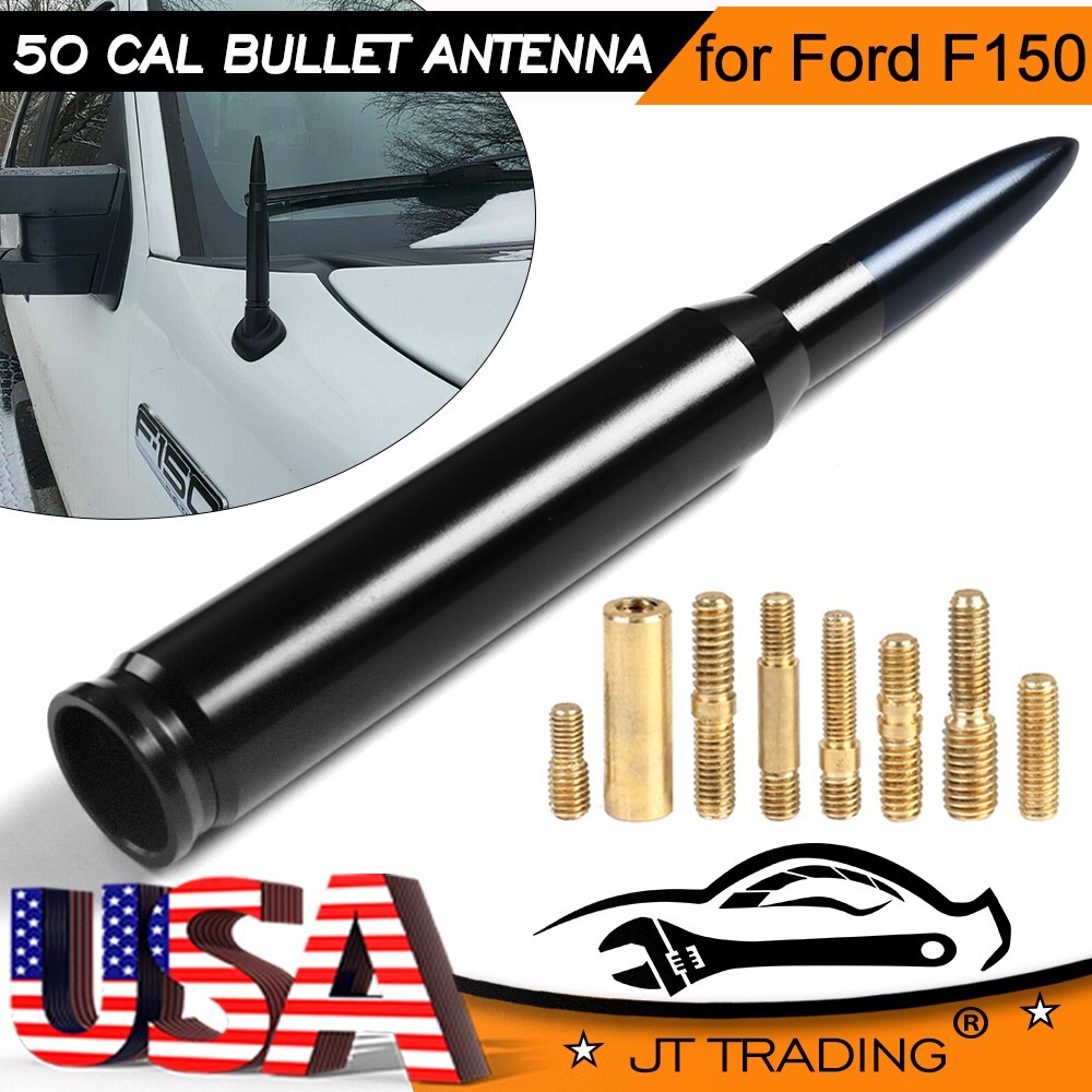 BLACK BULLET ANTENNA 50 CAL CALIBER for Ford F-150 Raptor Ranger F-250 ...