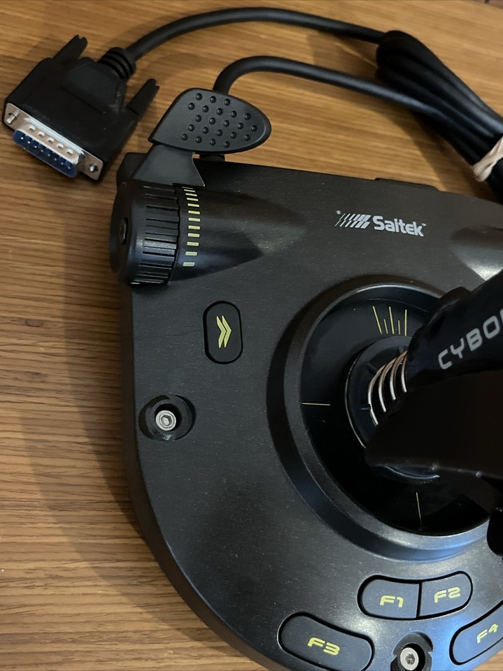 Saitek Cyborg 3D Stick Digital J15 Video Game Controller joystick | eBay