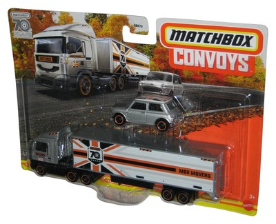 Matchbox Convoys (2023) MBX Cabover Box Trailer Toy Truck Hauler w ...