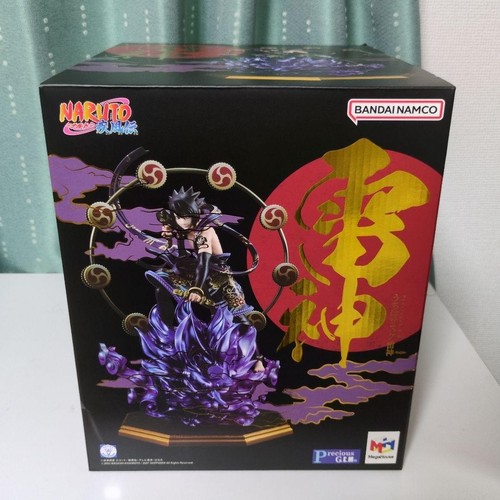 Naruto Shippuden Preciousg.E.M Uchiha Sasuke Raijin Figure | eBay