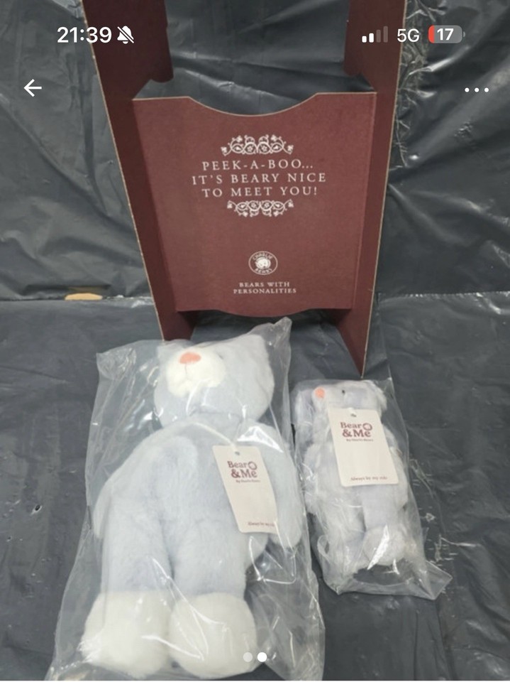 Charlie Bears Bear & Me Puddy Kitten & Pip Mouse | eBay UK