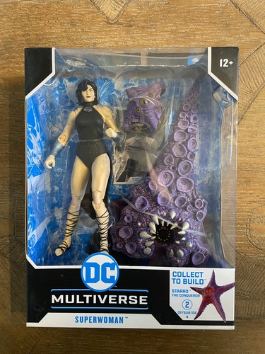 DC Multiverse McFarlane Crime Syndicate Superwoman 7” Figure BAF Starro NEW 2022 | eBay