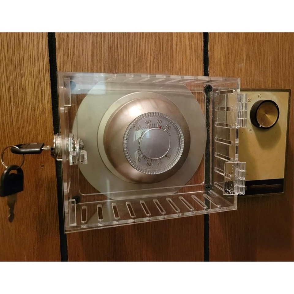 Thermostat Guard Air Conditioning Thermostat Lock Box Thermostat ...
