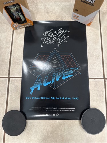 Daft Punk Alive 17X11" Poster 2007 | eBay