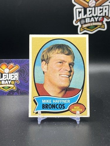 1970 Topps - Mike Haffner #14 (RC) - Broncos (CBWM1) | eBay