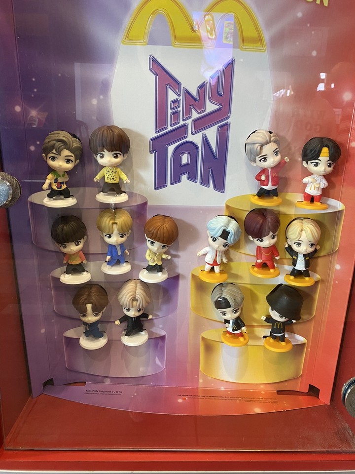 McDonalds BTS Army TinyTan Tiny Tan Happy Meal # 8 RM R M New | eBay