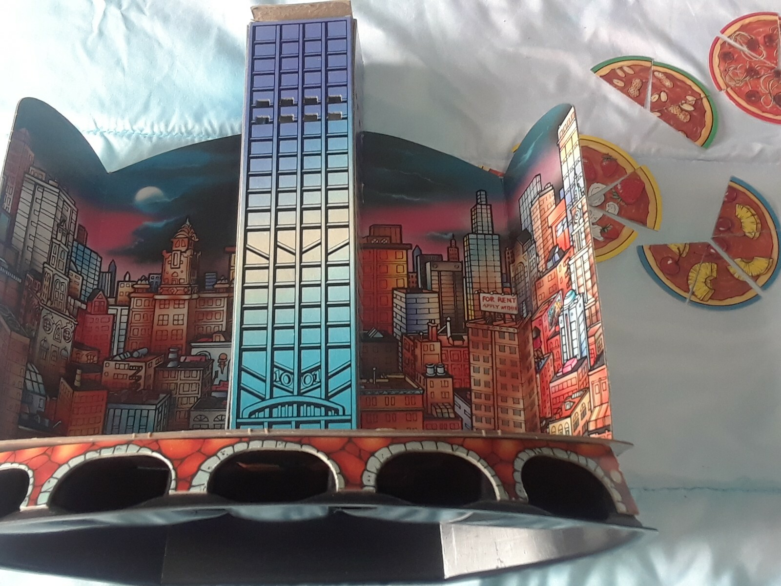 TMNT Teenage Mutant Ninja Turtles Tower of Doom Game 1990 (missing ...