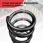 2x Rear Left & Right Coil Springs for Dodge Neon 2000-2005 Plymouth ...