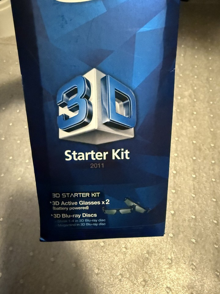 Samsung 3d Starter Kit GLASSES ONLY!!! - NO MOVIES | eBay