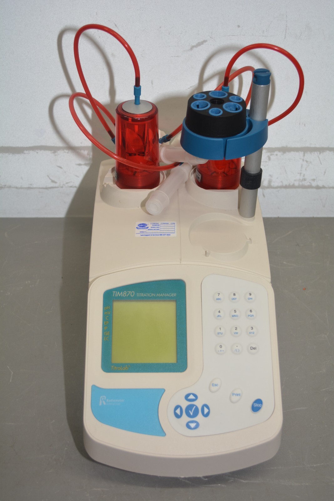 Radiometer Analytical TIM856 Titration Manager Titralab #X1355 for sale online | eBay