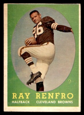 1958 Topps Football #17 Ray Renfro VG/EX *e1 | eBay