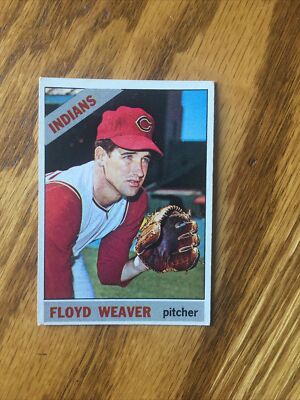 1966 Topps #231 Floyd Weaver Cleveland Indians | eBay