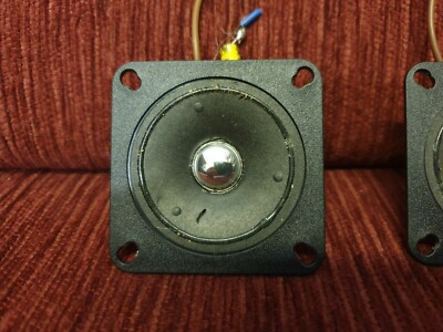 2 x Tweeter PHILIPS 00/22360 T8 , 8 ohm , tested 2404 257 22505 ...