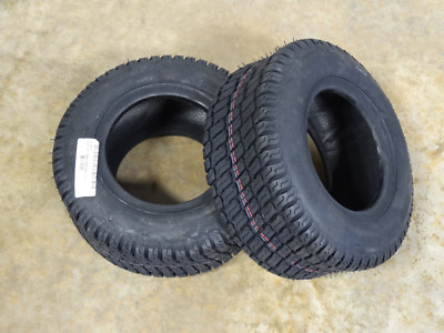 TWO New 16X6.50-8 Carlisle Turf Master Tires 4 ply 5114011 with free ...