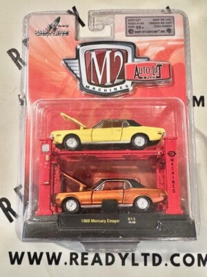 M2 Machines Auto-Lift 2 Pack 2015 33000 1968 Mercury Cougar NEW ...