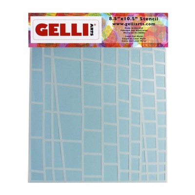 Gelli Arts Ladder Stencil (For Use With 8x10 Plate) | eBay UK