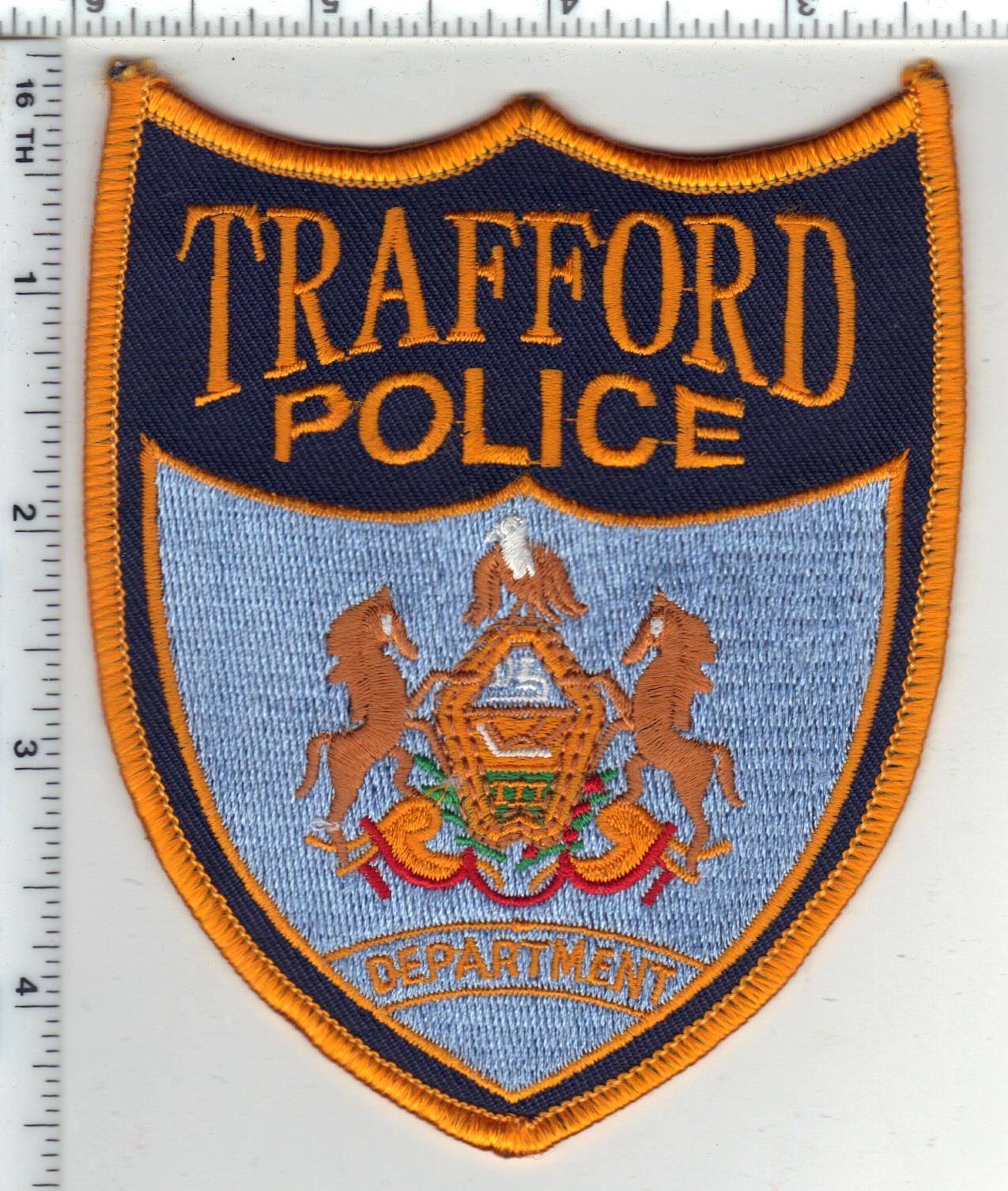 Trafford Police (Pennsylvania) 3rd Issue Shoulder Patch | eBay