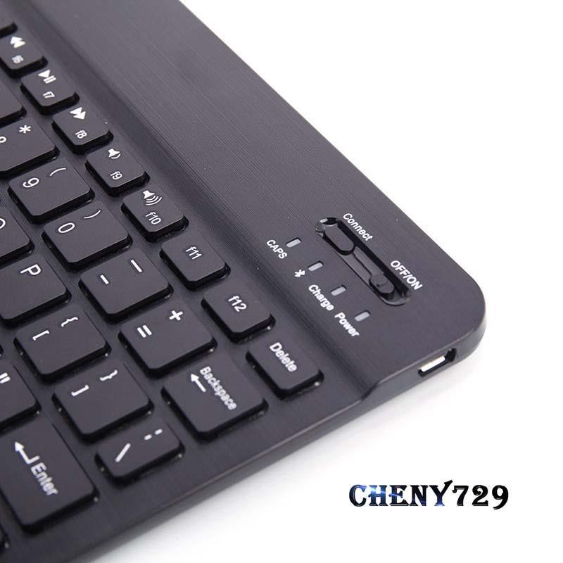 For 10” 12" Linx Tablet - Slim Wireless Bluetooth Keyboard + Stand ...