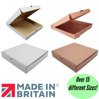 Square Postal Boxes, Pizza style,Cardboard Box royal mail Small Parcel ...