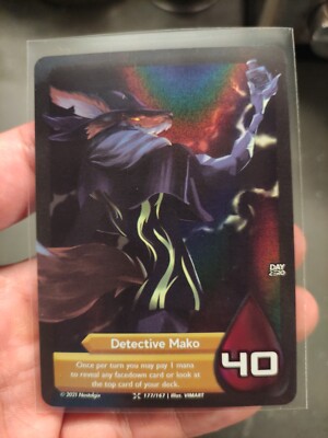 NOSTALGIX TCG Day Zero DETECTIVE MAKO 177/167 NOSTALGIX VOID RARE NEAR ...