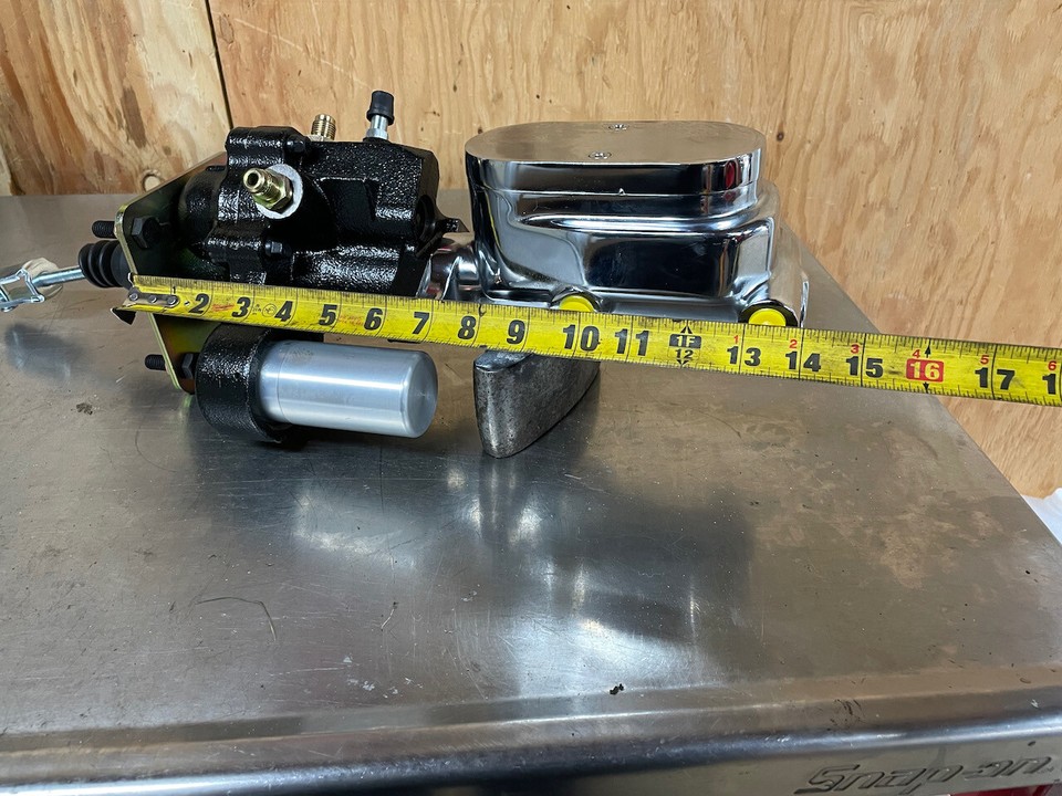 Universal Hot Rod Hydroboost Booster with 1.125 bore chrome master GM ...