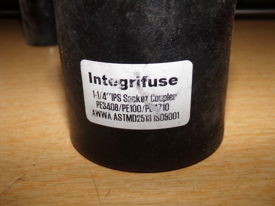 NEW Integrifuse 1-1/4" IPS Socket Coupler *FREE SHIPPING* | eBay
