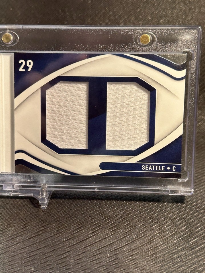 2022 Panini Absolute Cal Raleigh Material Booklet Silver Auto Dual ...