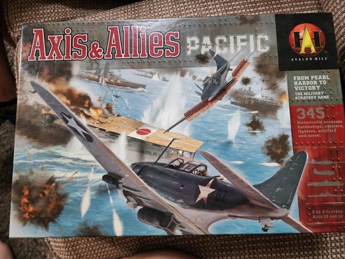 Axis & Allies PACIFIC ~ WWII Strategy Board Game (AH/Hasbro, 2000 ...