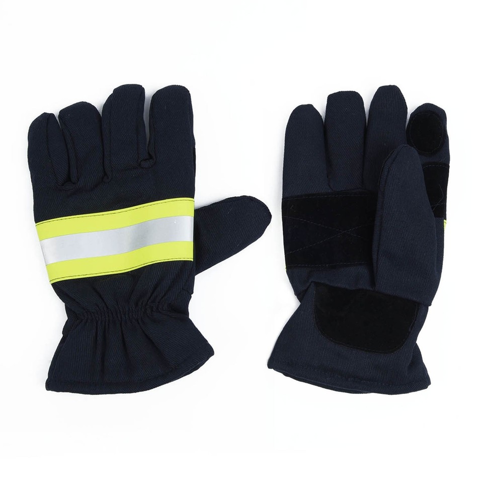 Heat Proof Anti Fire Gloves For Welding Heat Resistant Reflective Strap ...